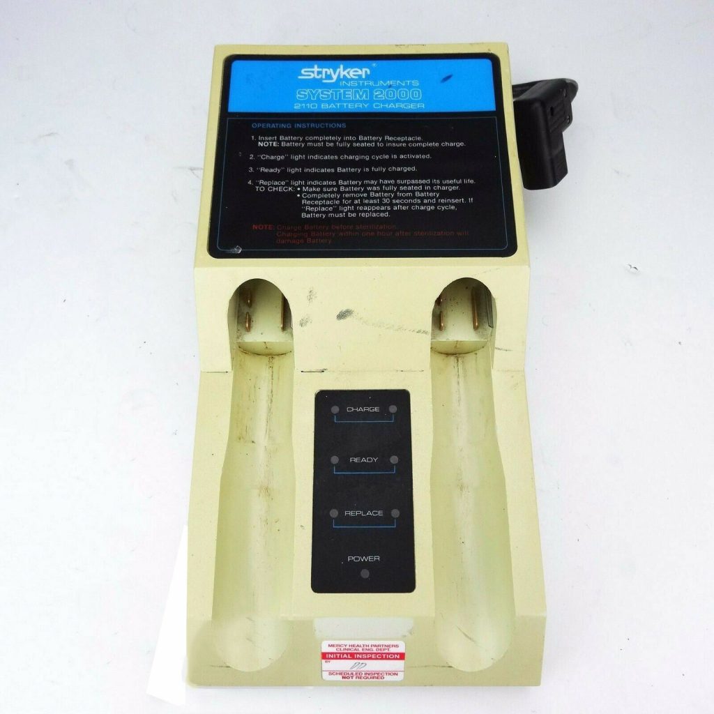 Stryker Battery Charger System 2000 2110-120 - CHD Medical