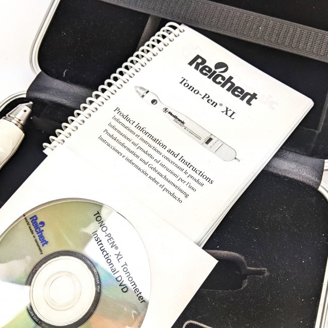 Reichert TONO-PEN XL Mentor Applanation Tonometer w/ Carrying Case and ...