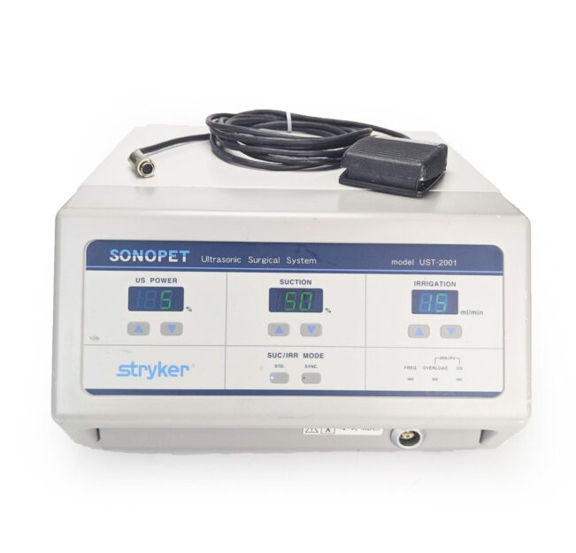 Stryker Sonopet UST-2001 Ultrasonic Surgical System w/ Footswitch - CHD ...