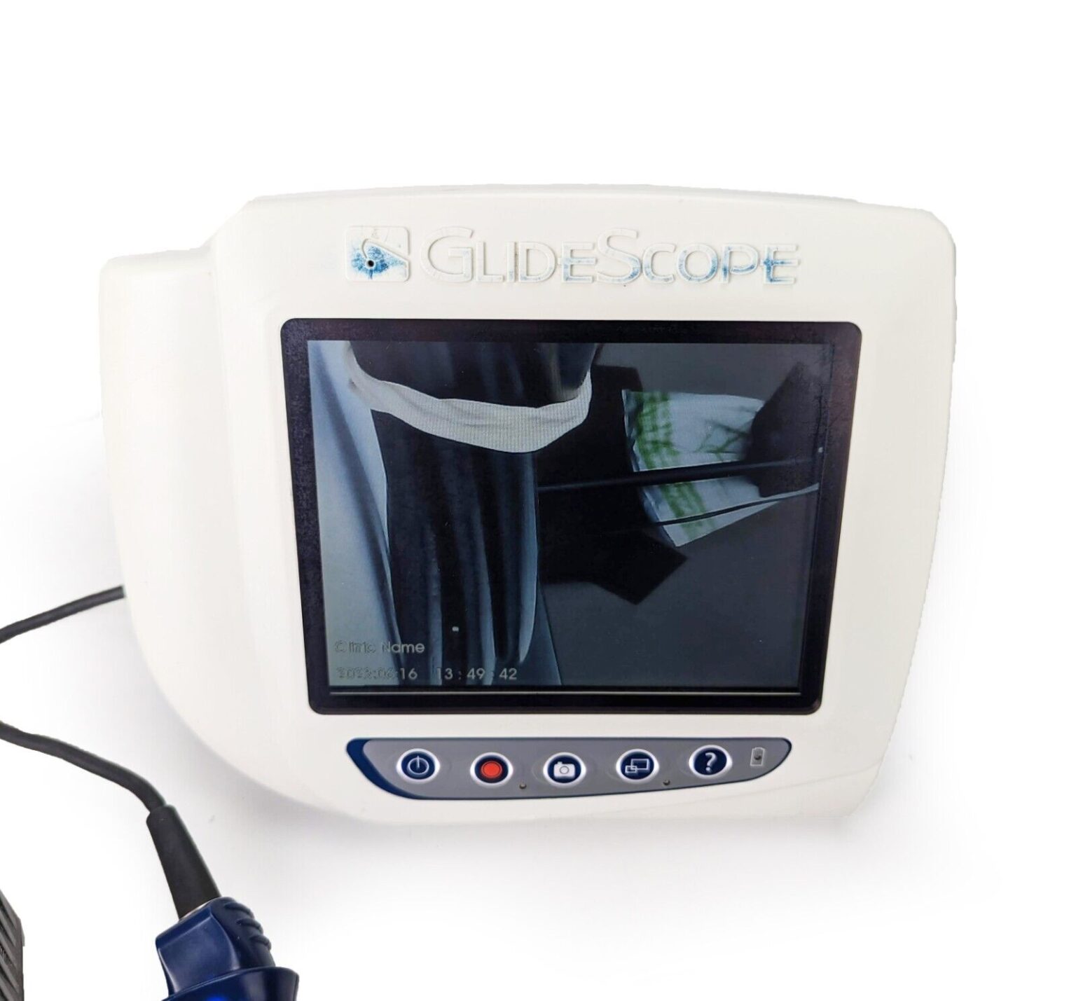 Verathon Glidescope Cobalt AVL Monitor w/ 60 Degree 0570-0307 Baton ...