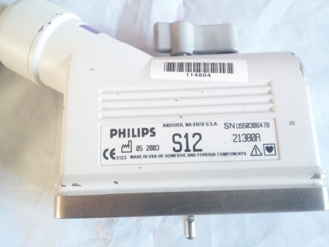 HP Philips S12 Ultrasound Transducer Probe - CHD Medical