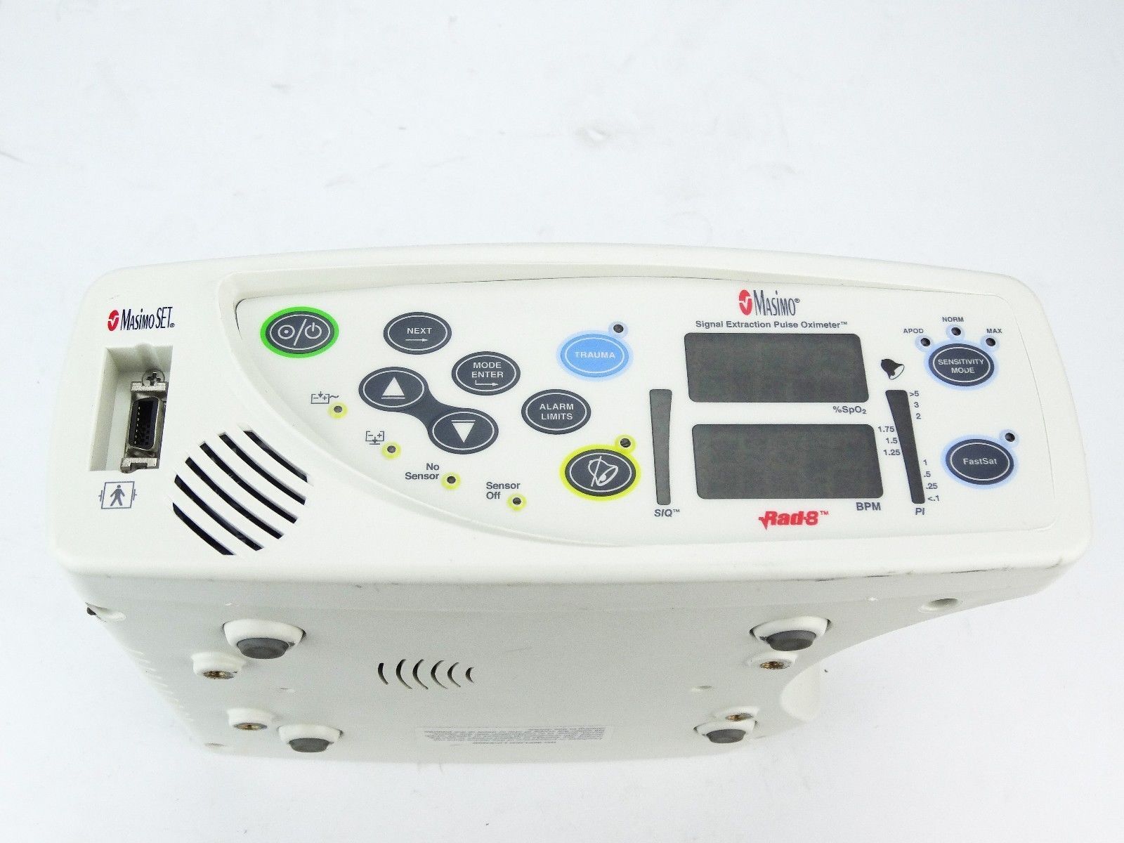 Masimo-SET-Rainbow-Pulse-Oximeter-Rad-8-with-Cables-and-Battery-Radical ...