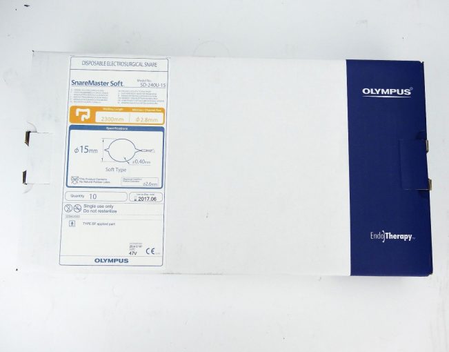 Olympus Disposable Electrosurgical SnareMaster SD-240U-15 Box of 10 EXP ...
