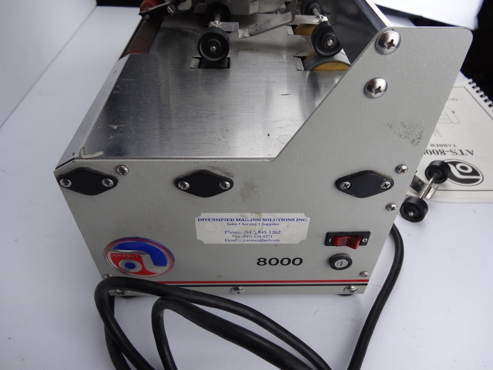 ASTRO-MODEL-ATS-8000-TABBING-MACHINE-BENCH-TOP-TABBER-271863188351-4 ...