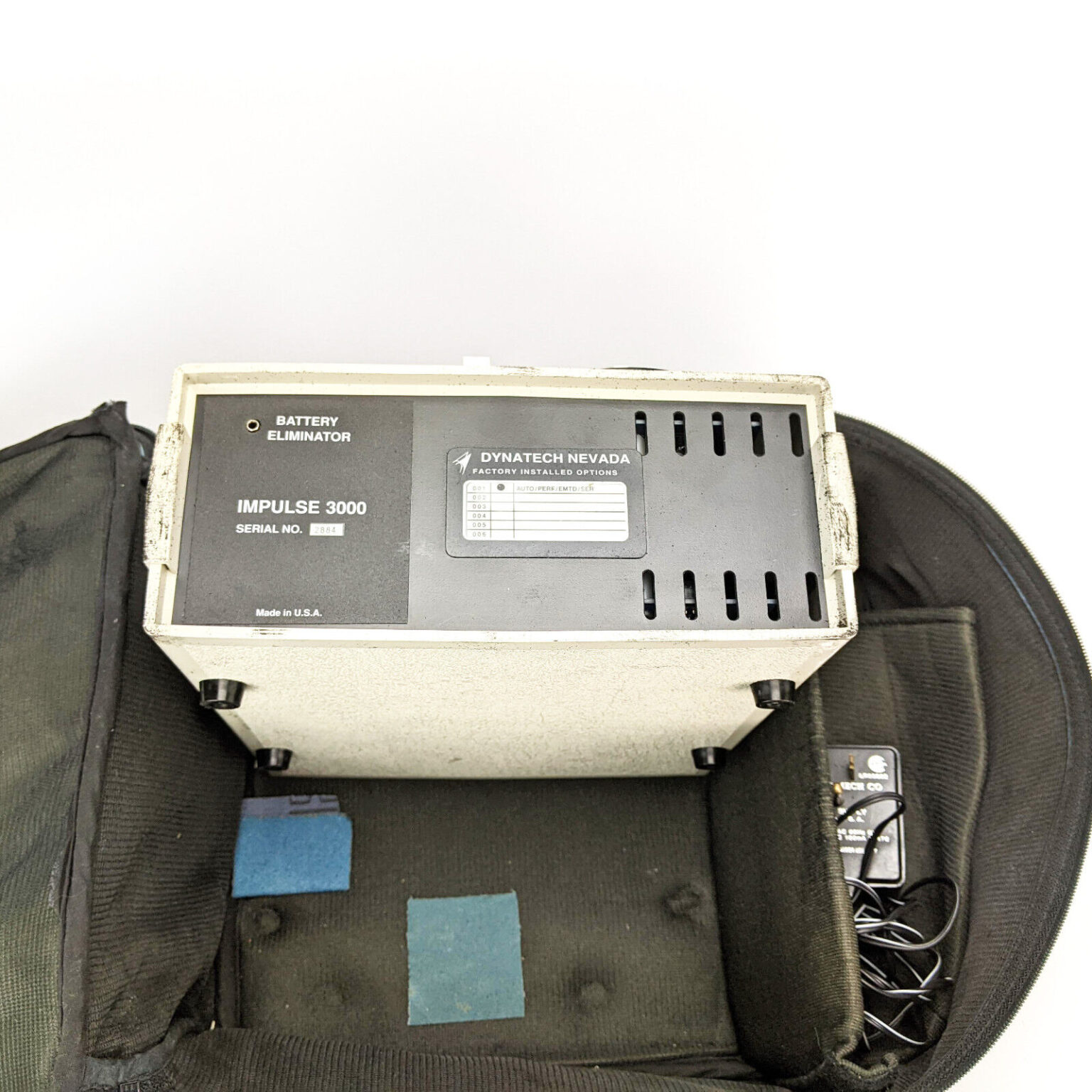 Dynatech Nevada Impulse 3000 Analyzer w/ Case - CHD Medical