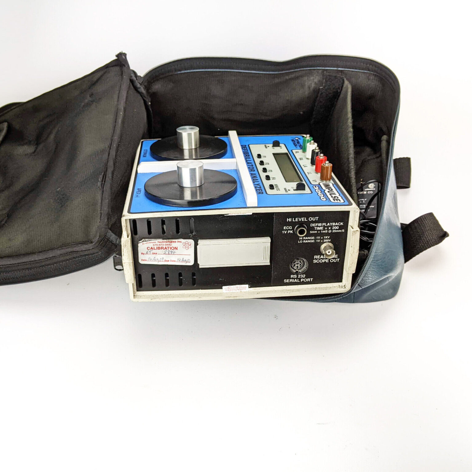 Dynatech Nevada Impulse 3000 Analyzer w/ Case - CHD Medical