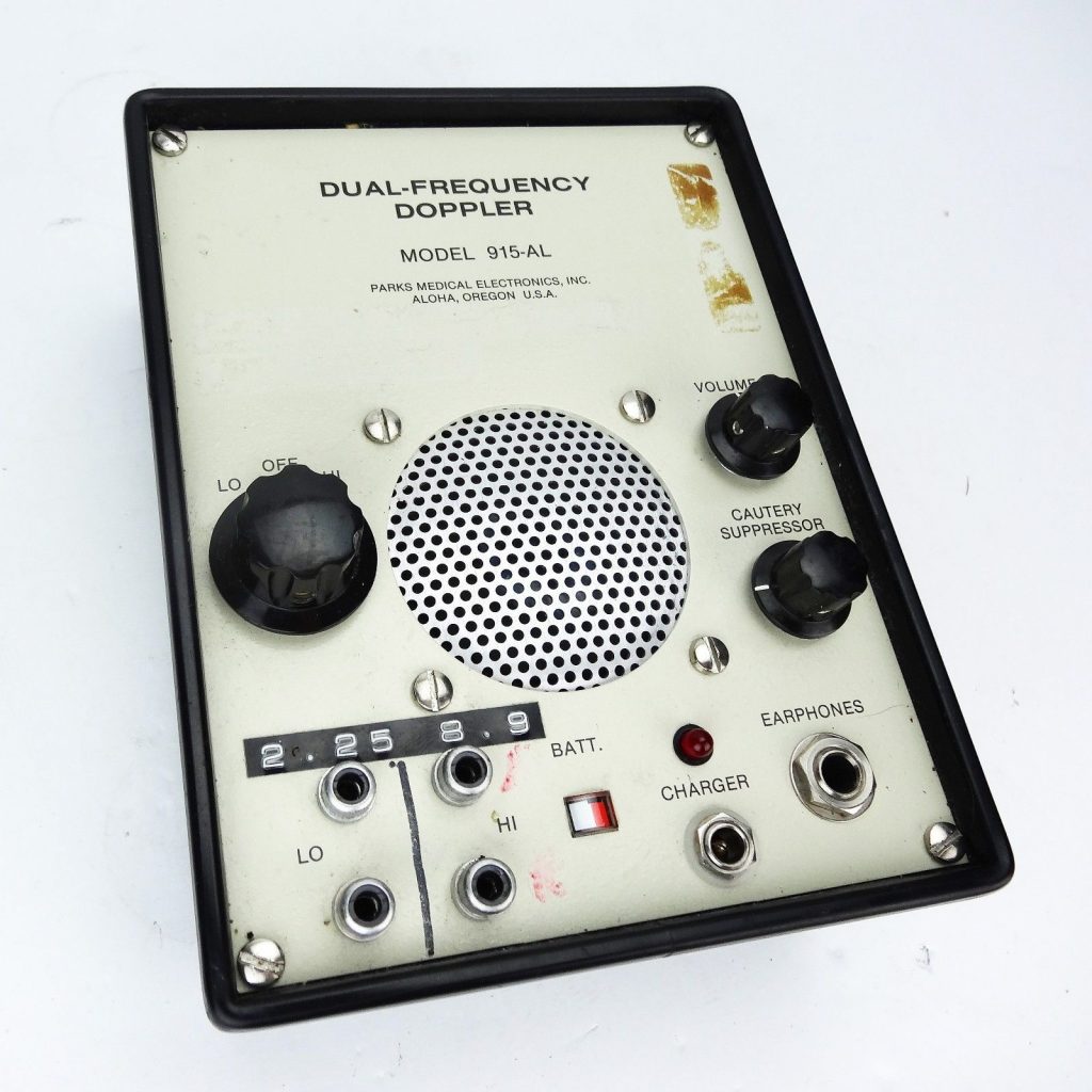Parks Medical Electronics Ultrasonic Doppler Flow Detector 915-AL 2.25 ...