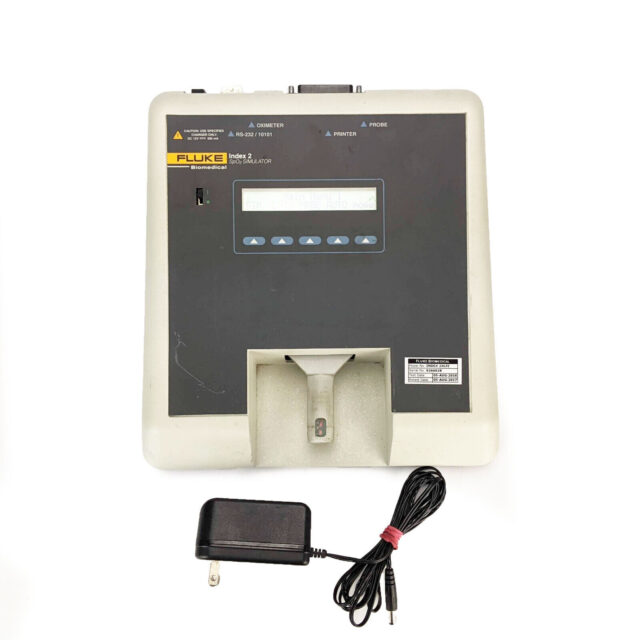 Fluke Biomedical Index 2 SpO2 Simulator w/ New Battery & Power Adapter ...