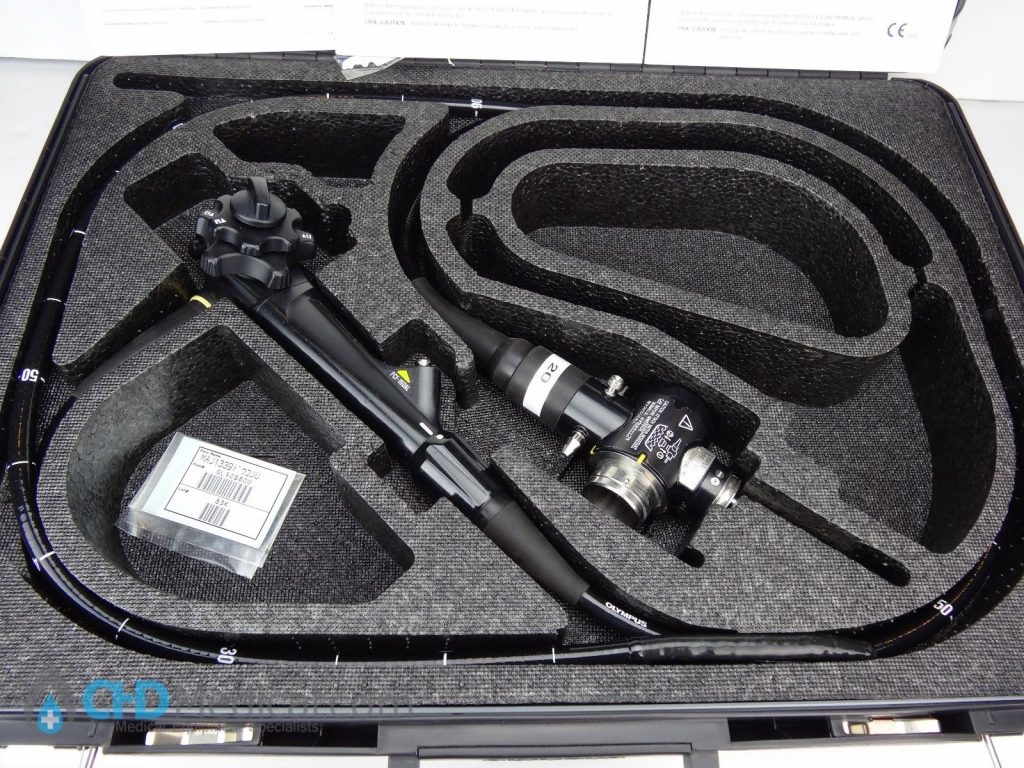 Olympus EVIS EXERA Colonoscope PCF-160AL Video Endoscope with Case ...