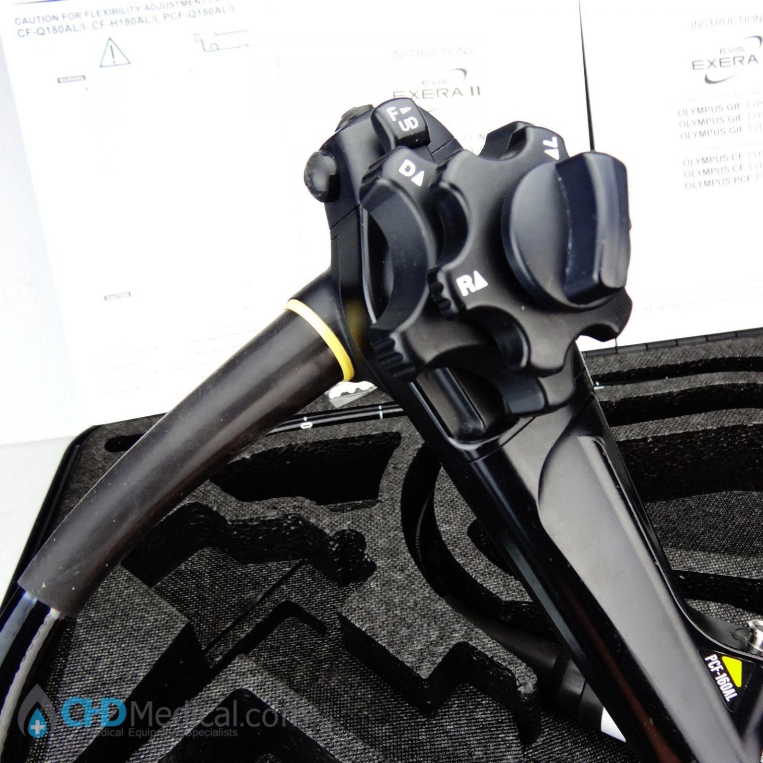 Olympus EVIS EXERA Colonoscope PCF-160AL Video Endoscope with Case ...