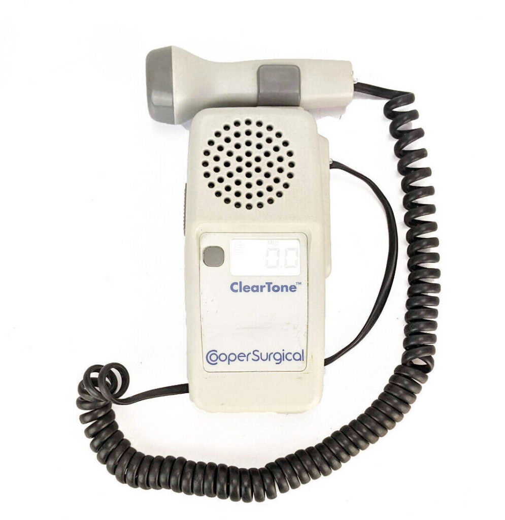 Cooper Surgical Cleartone CT250 Handheld Doppler Ultrasound System 3MHz ...