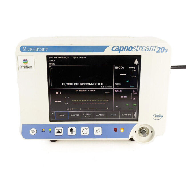 Oridion Capnostream 20p Capnography Patient Monitor - CHD Medical