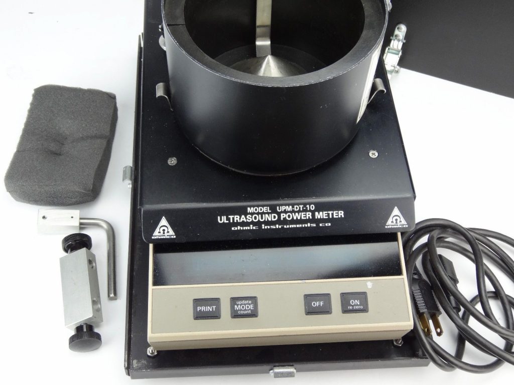 Ohmic Instruments UPM-DT-10 Ultrasound Power Meter w/ GT400 Scale - CHD ...