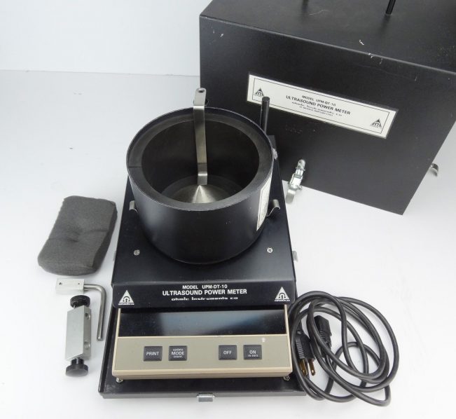 Ohmic Instruments UPM-DT-10 Ultrasound Power Meter w/ GT400 Scale - CHD ...