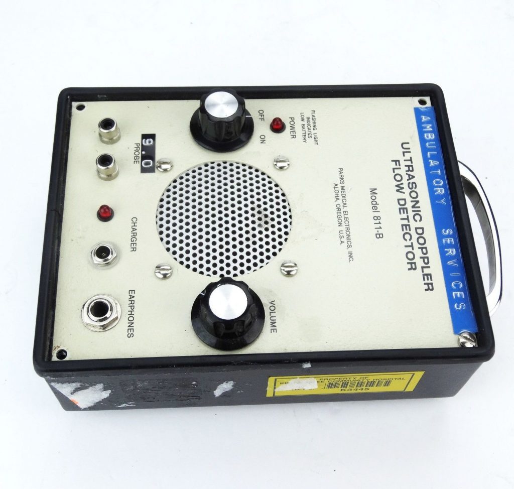 Parks Medical Electronics Ultrasonic Doppler Flow Detector 811-B 9.0 ...