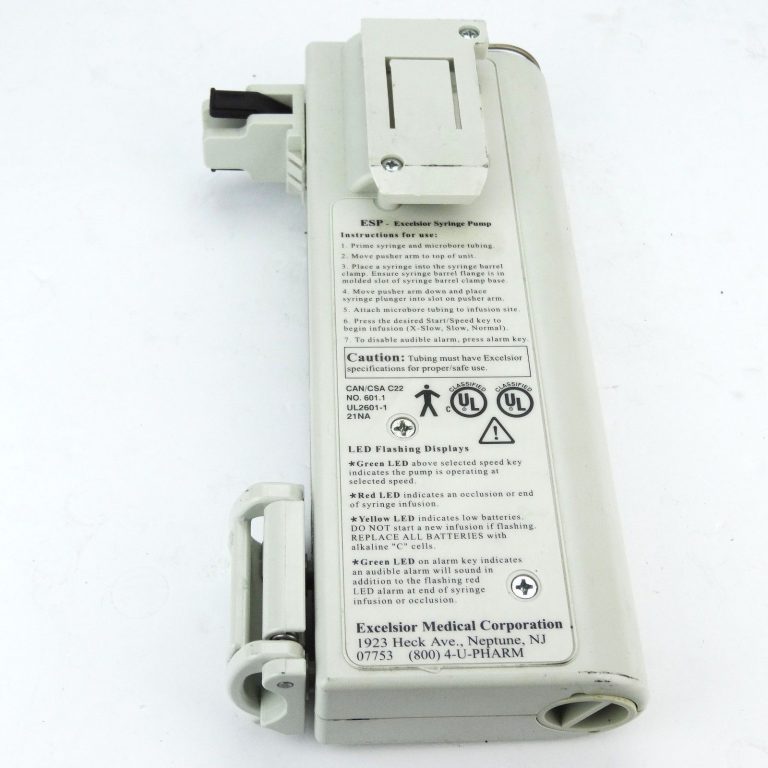 Excelsior ESP60 Syringe Pump - CHD Medical