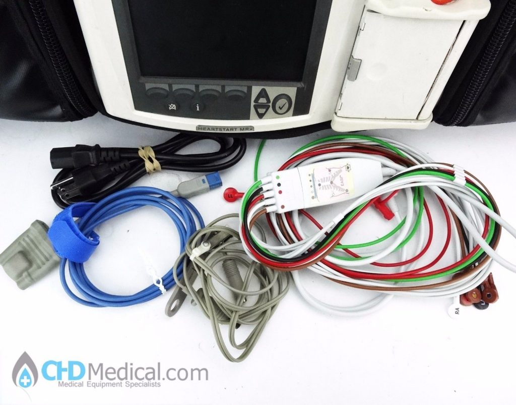 Philips HeartStart MRX M3535A 12 Lead, ECG AED Pacing SpO2 NIBP Printer ...