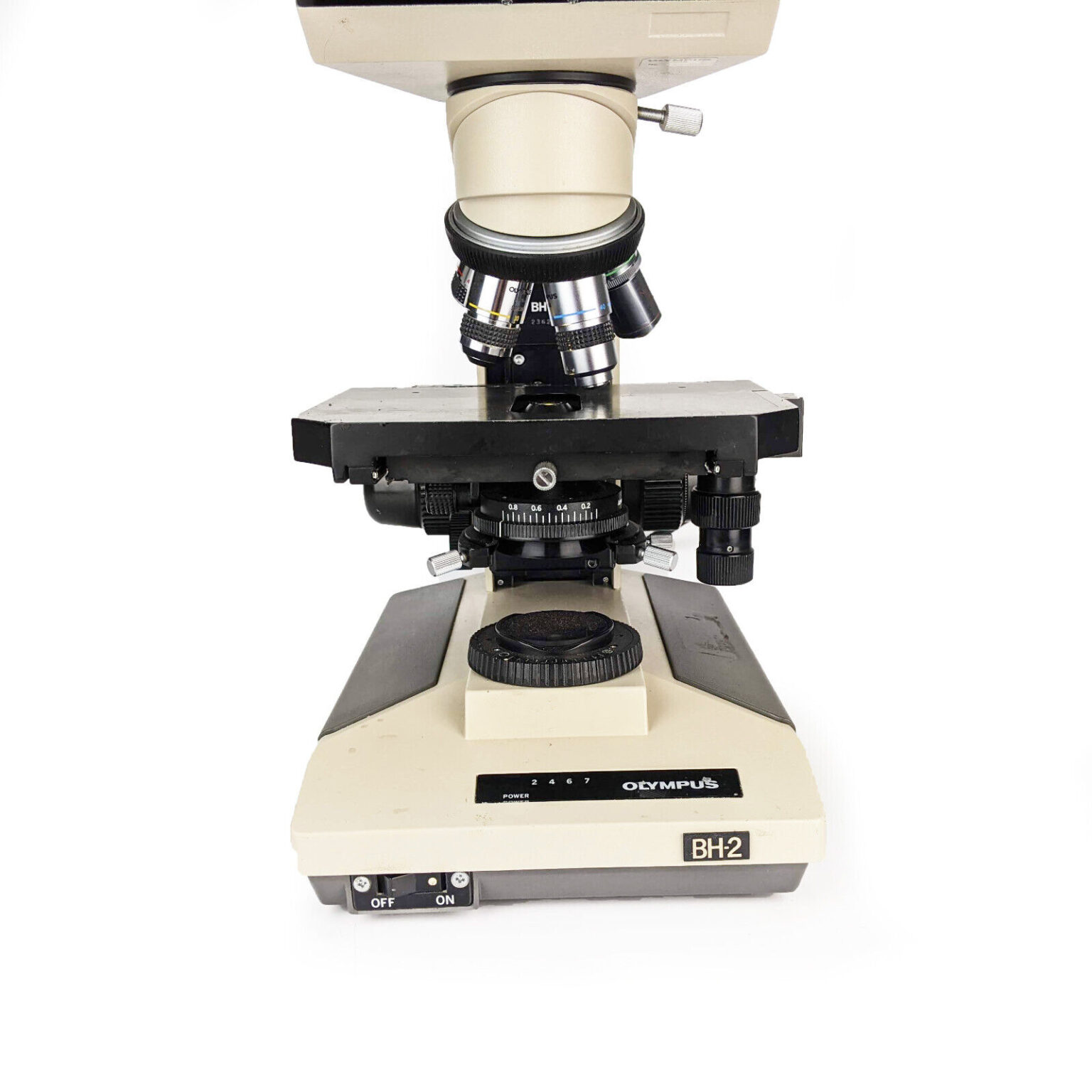 Olympus BH-2 Microscope with 4 Objectives - CHD Medical
