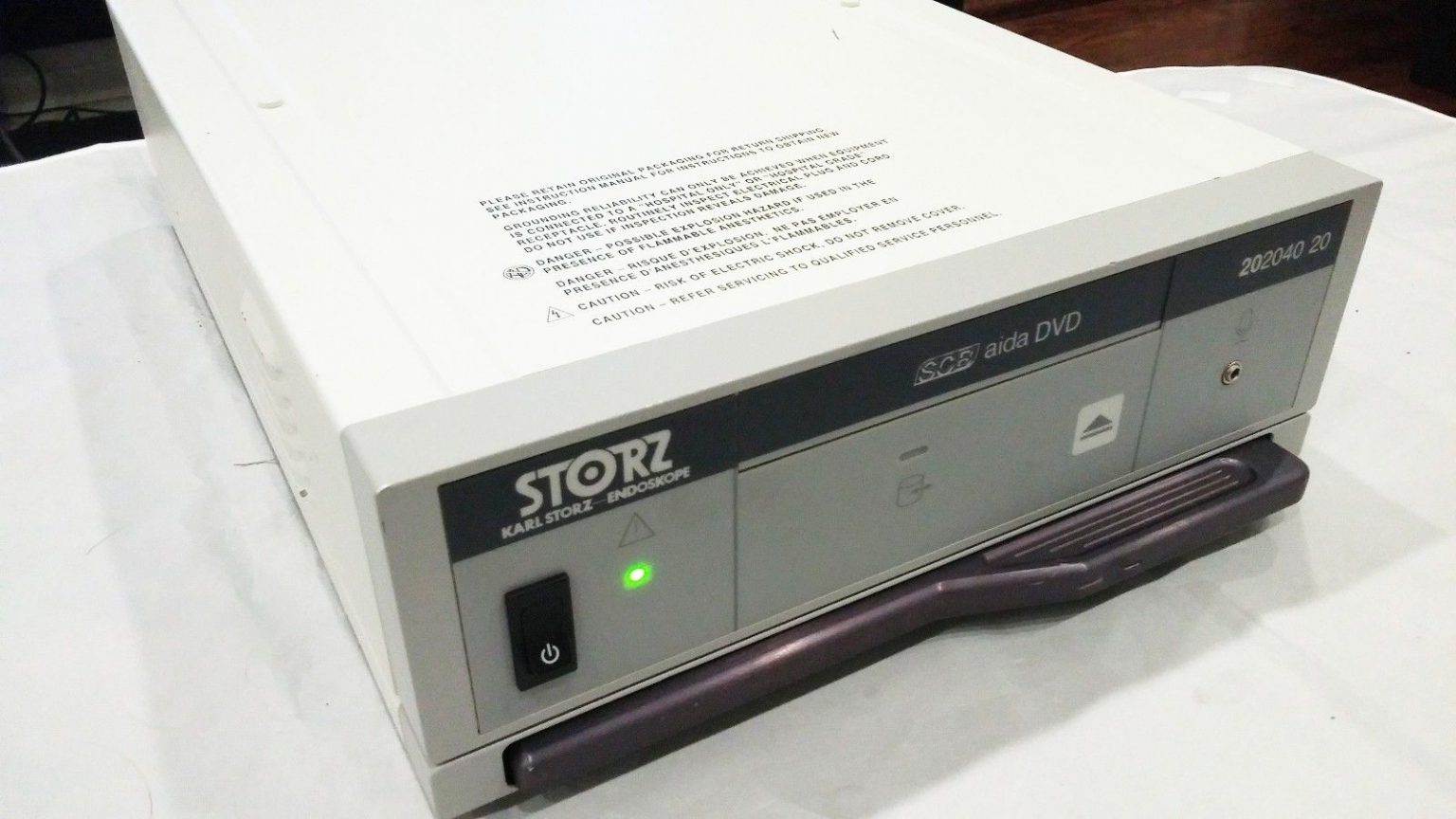 Karl Storz AIDA DVD SCB 202040 20 Endoscopy Image & Video Capture DVD ...