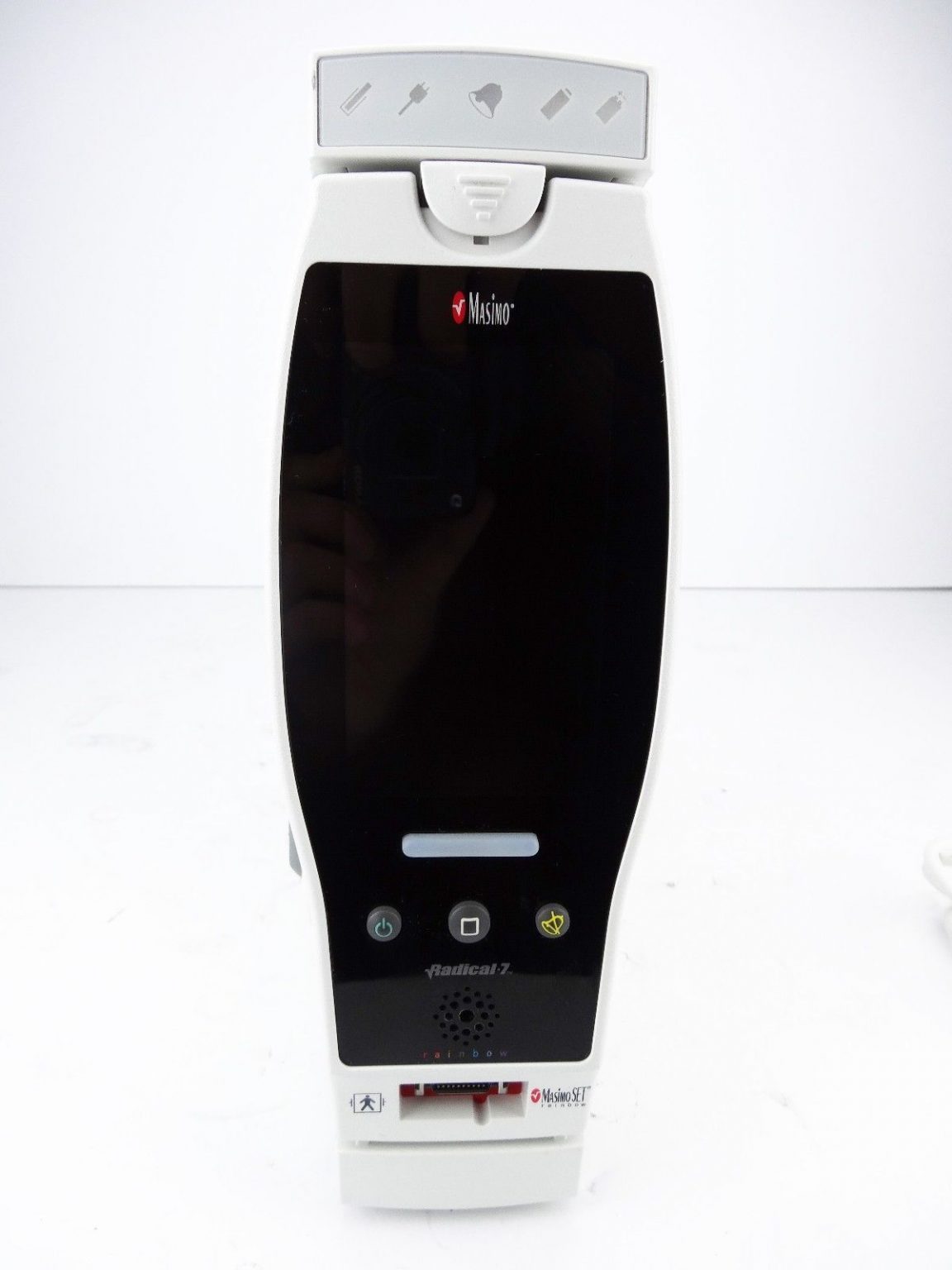 MASIMO Radical 7 Rainbow RAD 7 Parient Monitor PI SpO2 PR Touchscreen ...