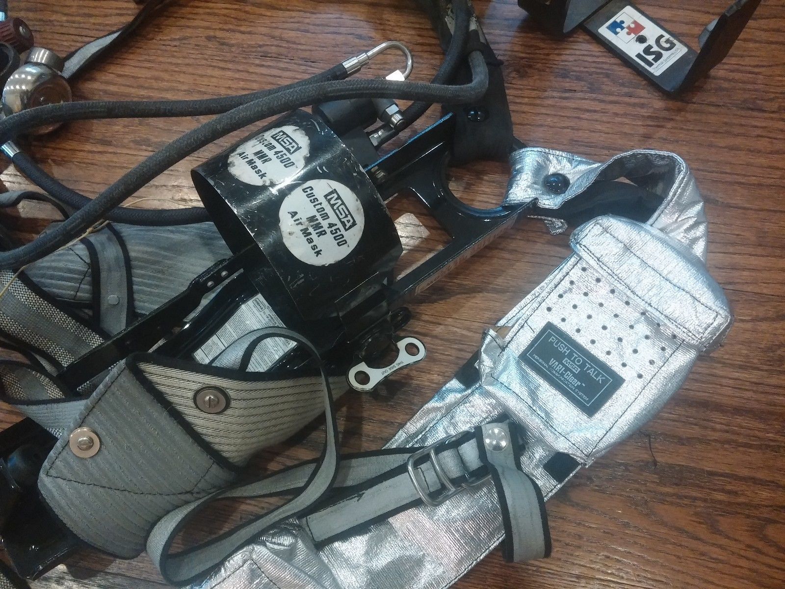 MSA-MMR-Custom-4500-SCBA-Air-Pack-Harness-Prepper-Firefighter ...