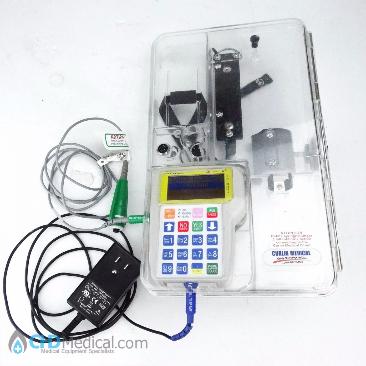 Moog Curlin Medical Painsmart IOD Epidular Infusion Pump - CHD Medical