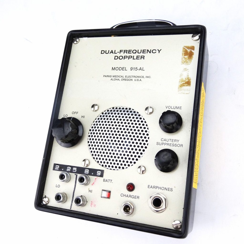 Parks Medical Electronics Ultrasonic Doppler Flow Detector 815-AL 2.25 ...