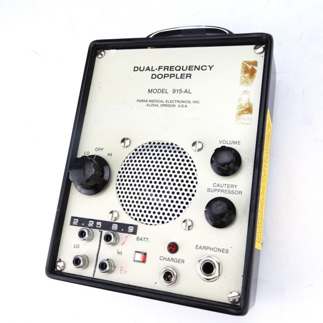 Parks Medical Electronics Ultrasonic Doppler Flow Detector 815-AL 2.25 ...
