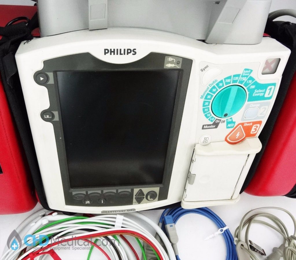 Philips HeartStart MRX M3535A 12 lead, ECG, AED, Pacing, SpO2, NIBP ...